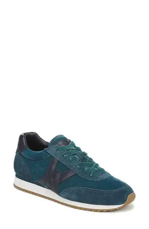 Veronica Beard Penrose Low Top Sneakers - Teal/navy