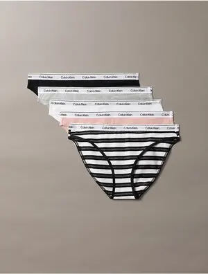 Calvin Klein Icon Logo 5-pack Low Rise Bikini - Multi