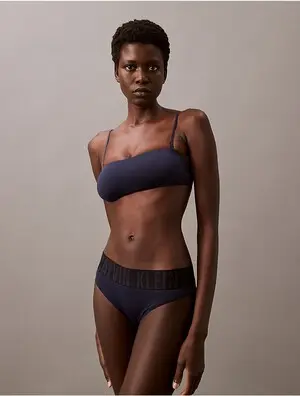 Calvin Klein Calvin Klein Intense Power Micro Unlined Bandeau Blue Shadow