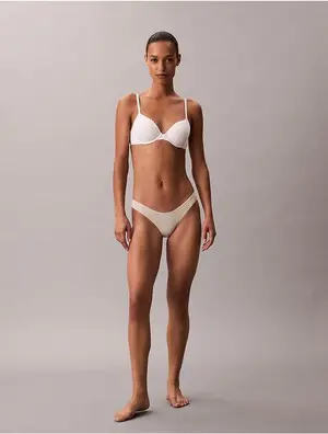 Calvin Klein Ideal Cotton Bikini - Oyster Grey