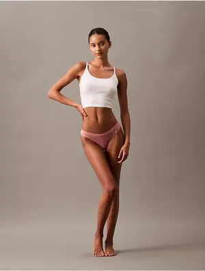Calvin Klein Ideal Cotton Bikini Red Grape