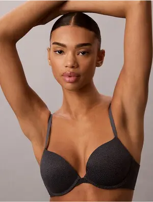 Calvin Klein Perfectly Fit Push Up Plunge Bra Stingray