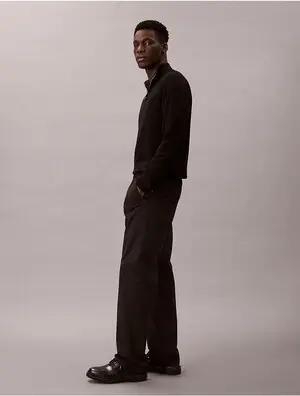 Calvin Klein 90s Straight Pants - Black