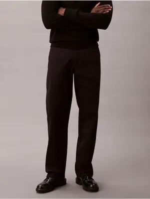 Calvin Klein 90s Straight Pants - Black