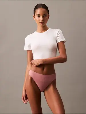 Calvin Klein Bonded Flex Thong Red Grape