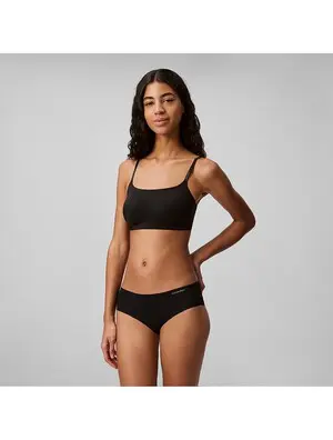 Calvin Klein Invisibles Wirefree Lightly Lined Bralette Black
