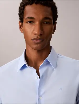Calvin Klein Classic Stretch Button-down Shirt - Windsurfer