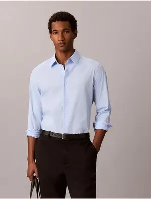 Calvin Klein Classic Stretch Button-down Shirt - Windsurfer