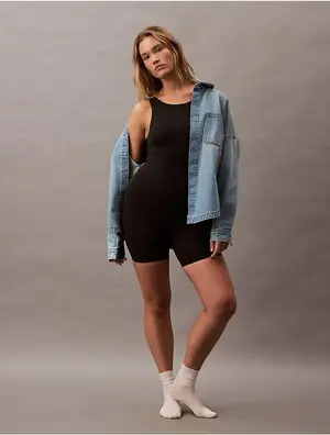 Calvin Klein Icon Shapewear Mid-thigh Bodysuit