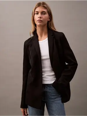 Calvin Klein Tailored Rayon Blazer