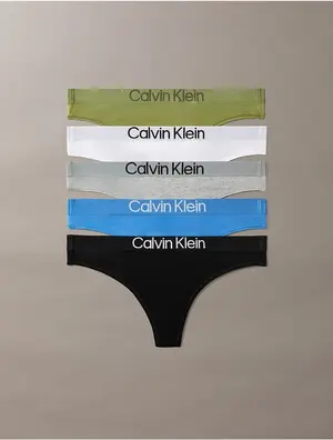Calvin Klein Maximum Cotton 5-pack Thong - Multi