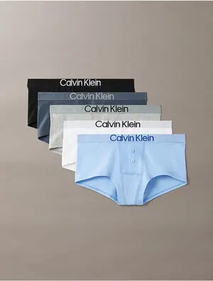 Calvin Klein Maximum Cotton 5-pack Boyshort Turbulence Multi