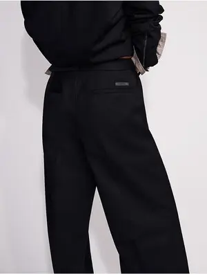 Calvin Klein Wool Blend Tailored Pants
