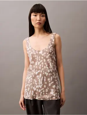 Calvin Klein Floral Camis Tanks For Women