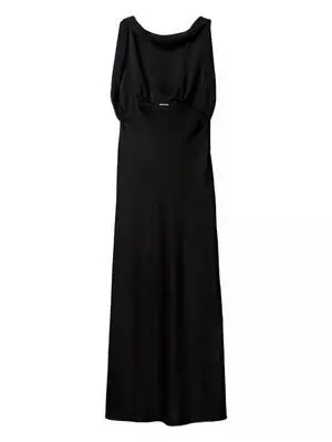 Miu Miu Satin Maxi Dress