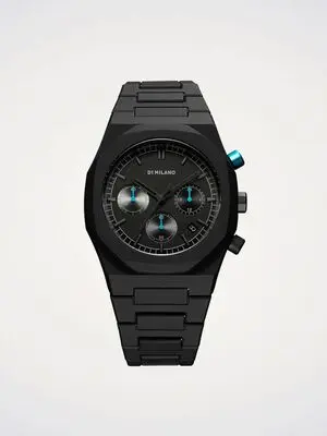 D1 MILANO Chronograph Watch - Black