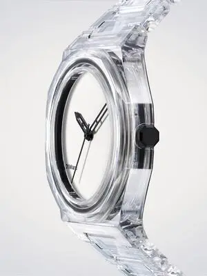 D1 MILANO Transparent Watch - White