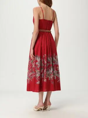 Zimmermann Floral Print Midi Dress