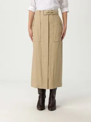 Alberta Ferretti Belted Skirt