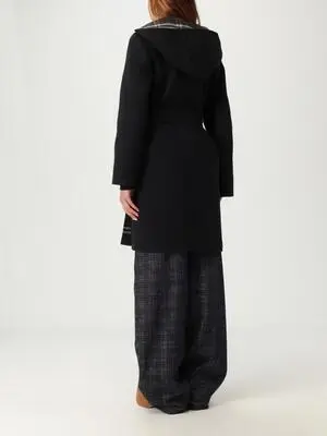 Burberry Belted Coat - Black