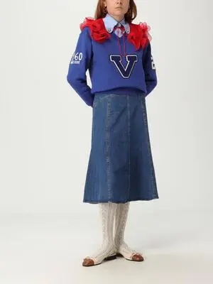 Valentino Garavani Crewneck Sweatshirt - Blue