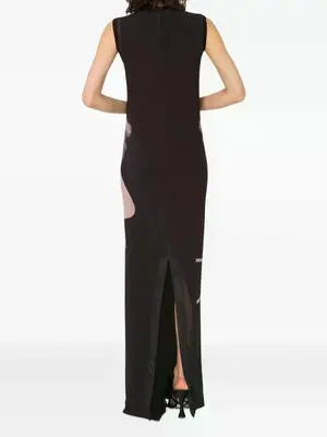 Moschino Ballet-print Maxi Dress