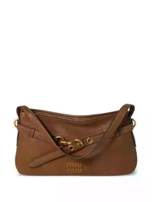 Miu Miu Aventure Shoulder Bag - Brown