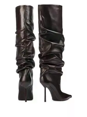 LE SILLA 100mm Bella Knee-high Boots - Black