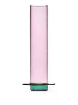 SERAX Glass Tower Vase - Pink