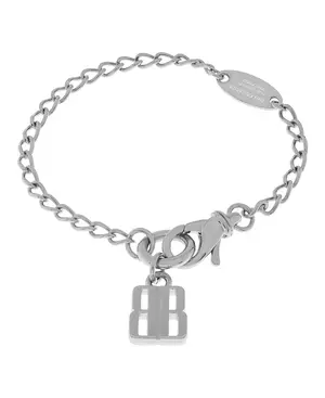 Balenciaga Nano Thin Bracelet - Silver