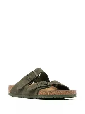 BIRKENSTOCK Double-strap Suede Sandals