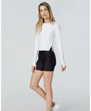 WATSKIN Sasha Long Sleeve Top - White