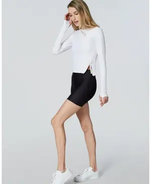 WATSKIN Sasha Long Sleeve Top - White