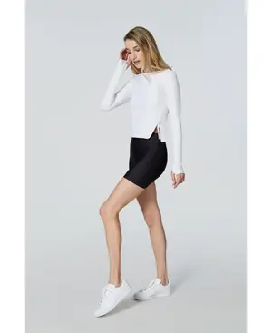 WATSKIN Sasha Long Sleeve Top - White