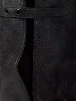 Miu Miu Multi-buckle Leather Boots - Black