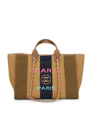 Chanel Medium Deauville Shopping Tote Bag