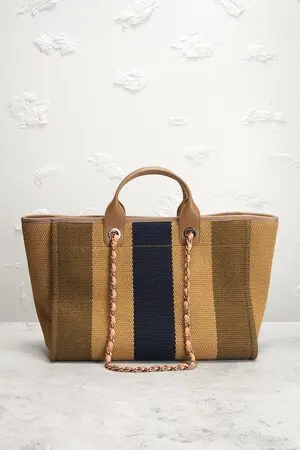 Chanel Medium Deauville Shopping Tote Bag