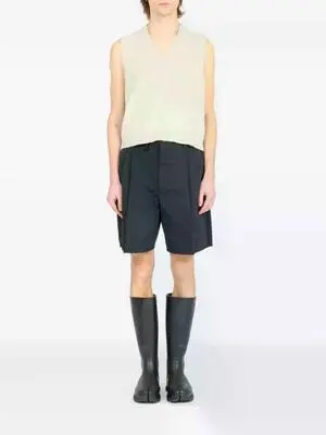 MAISON MARGIELA V-neck Sleeveless Knit Vest