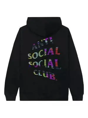 ANTI SOCIAL SOCIAL CLUB Fuzzy Connection Hoodie - Black