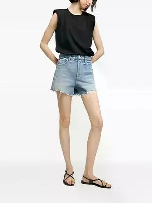 HEY JOANIE Cut-off Denim Shorts