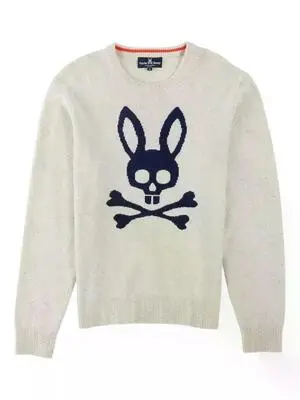 Psycho Bunny Jacquard Logo Sweater
