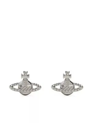 VIVIENNE WESTWOOD Farah Stud Earrings - Silver