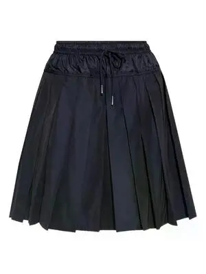 Moncler Pleated Drawstring Skirt