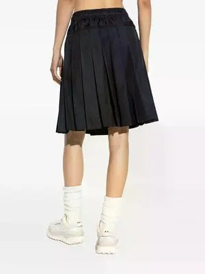Moncler Pleated Drawstring Skirt
