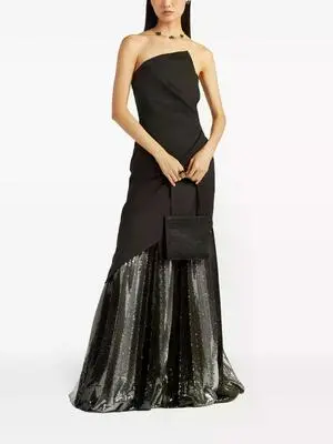 GENNY Layered-design Maxi Dress
