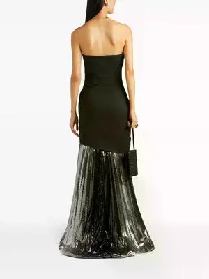 GENNY Layered-design Maxi Dress