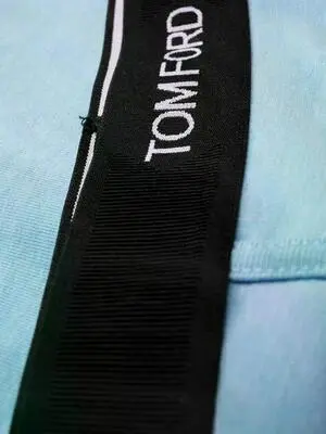 TOM FORD Logo Waistband Boxers - Blue