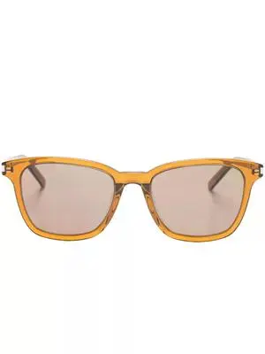 Saint Laurent Wayfarer-frame Sunglasses - Brown