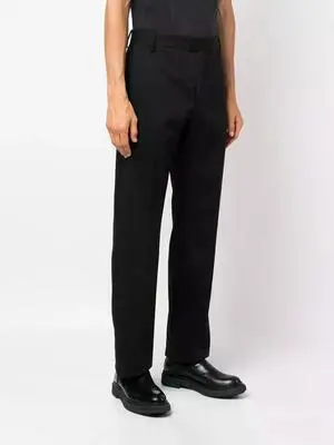 Alexander McQueen Straight-leg Cotton Trousers
