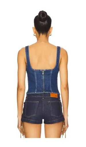 L'Agence Nayeli Corset Tank Top